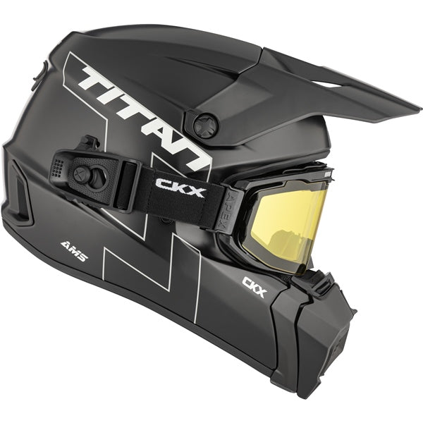 CKX Titan AMS Helmet Solid - Apex Goggle included – CKXgear